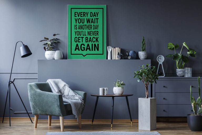 Motivational poster – a decoration that changes more than just the room ...